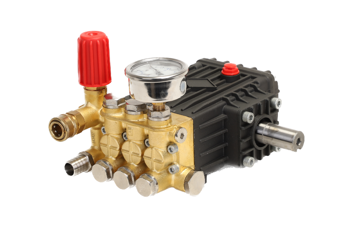 High Pressure Triplex Plunger Pump 150Bar 28mm — Pilot Tools