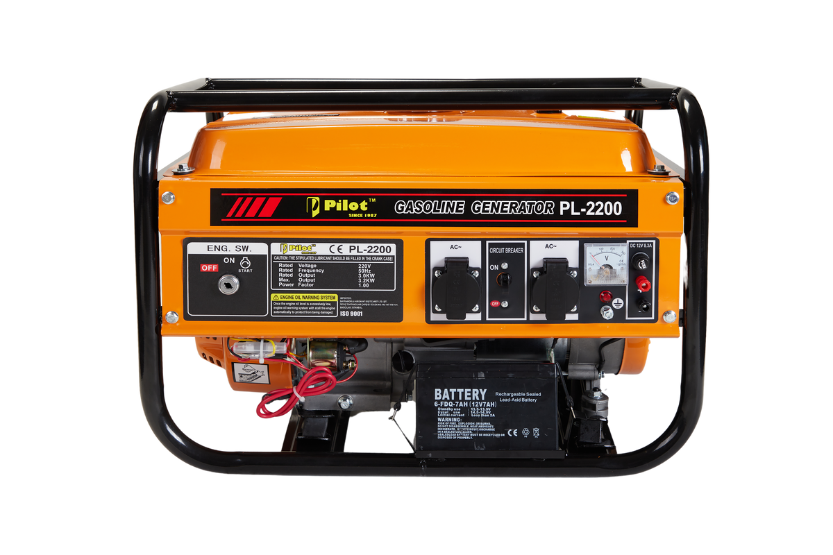 Generator 2.2KW Self Start Inbuilt Battery — Pilot Tools
